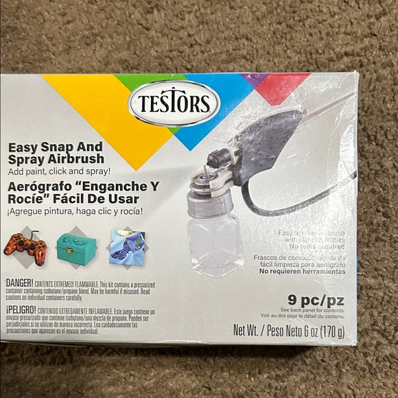 Testors | Other | Easy Snap And Spray Airbrush Black | Poshmark